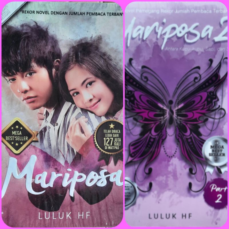 Jual Novel Original : Mariposa by Luluk HF - Coconut Books | Shopee ...
