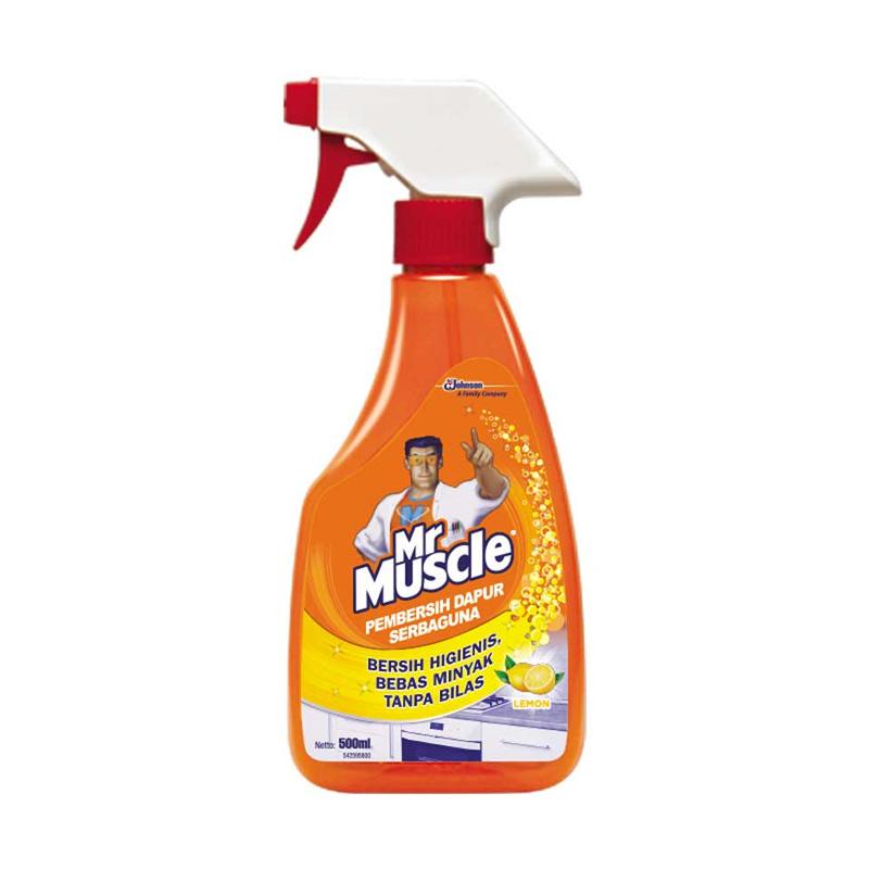 Jual Mr. Muscle Pembersih Dapur Serbaguna Lemon Spray 500ml | Shopee ...
