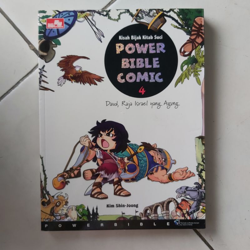 Jual buku kisah bijak kitab suci power bible comic 4 | Shopee Indonesia