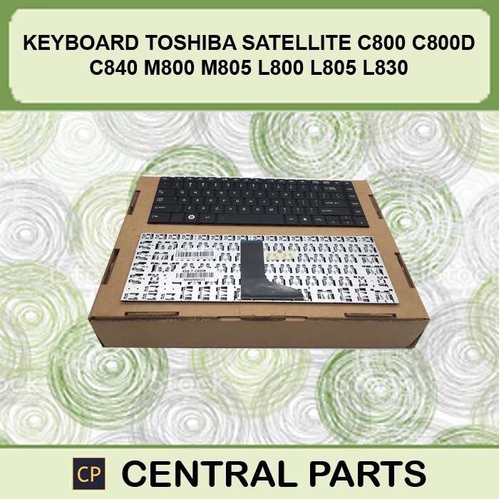 Jual Keyboard Toshiba Satellite C800 C800D C840 M800 L800 L805 NO FRAME ...