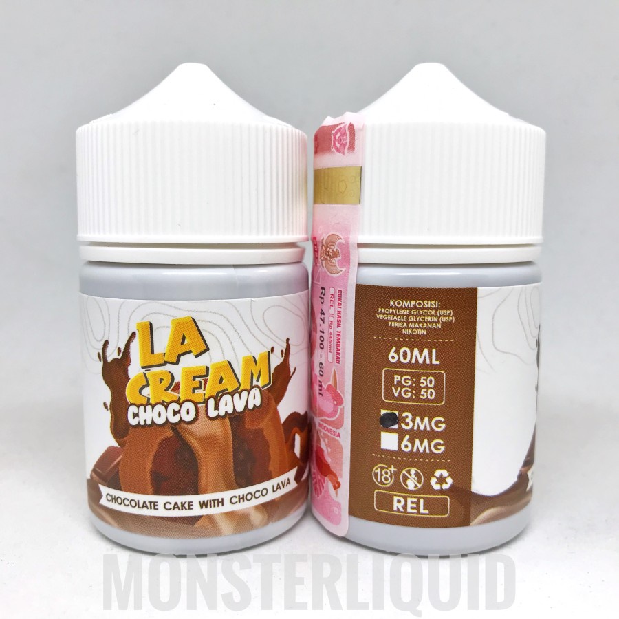 Jual LA CREAM CHOCO LAVA CHOCOLATE CAKE BY LEVICA JUICE 3MG 60ML ...