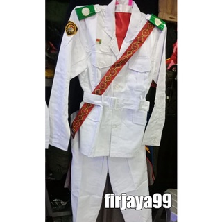 Jual seragam paskibra plus atribut pria dan wanita/setelan baju ...