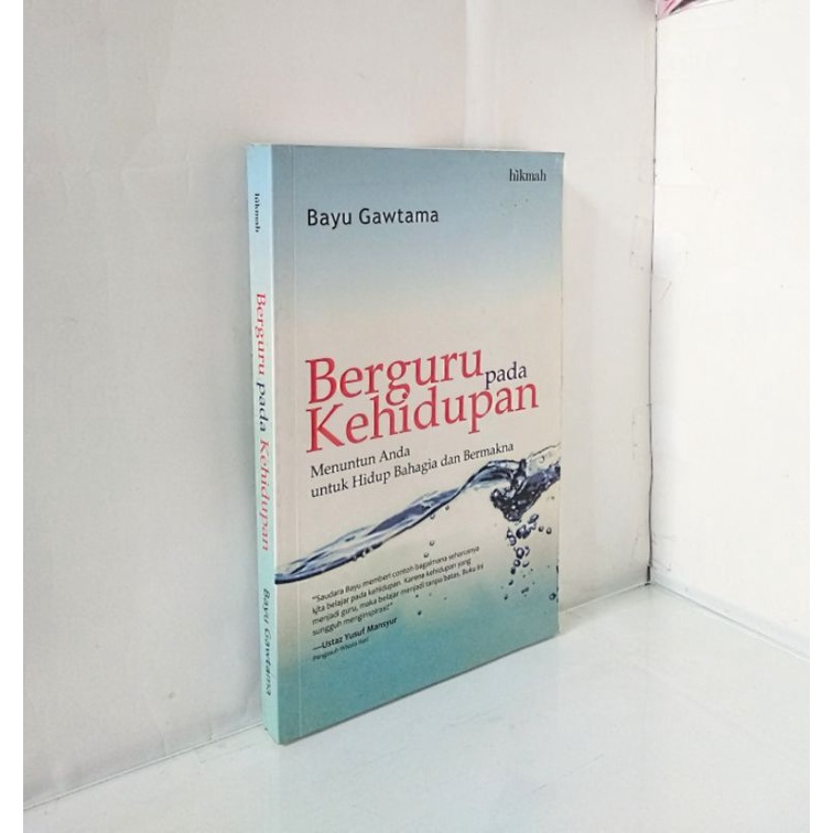 Jual ORIGINAL BUKU BERGURU PADA KEHIDUPAN.Bayu Gawtama | Shopee Indonesia