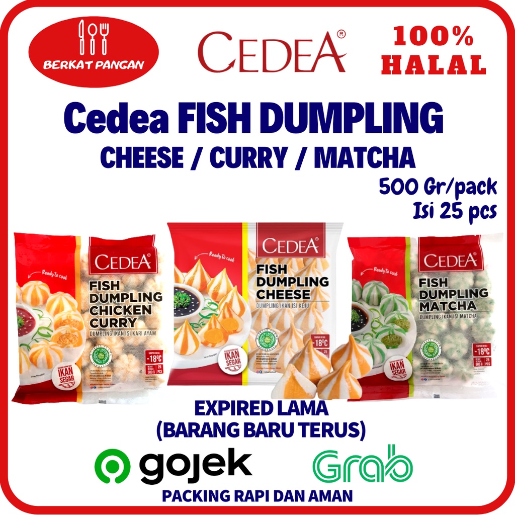 Jual CEDEA Fish Dumpling Cheese / Dumpling Chicken Curry / Dumpling ...