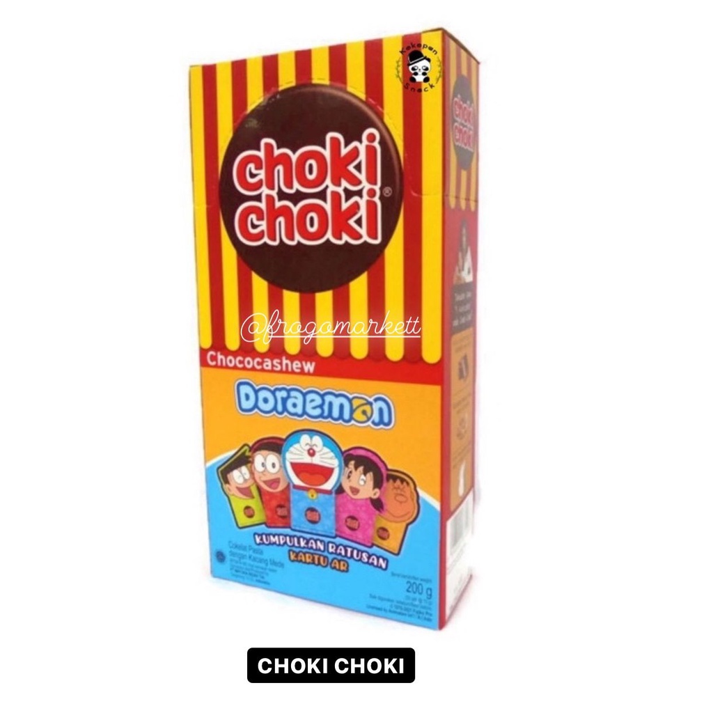 Jual Stick Cokelat Stik Choki Choki Choco Cashew 1 Box (Isi 20pcs ...