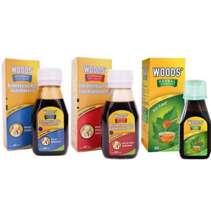 Jual Obat Batuk WOODS SIRUP 60 ml | Shopee Indonesia