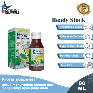 Jual Proris sirup suspensi 60ml penurun demam pereda nyeri anak ...