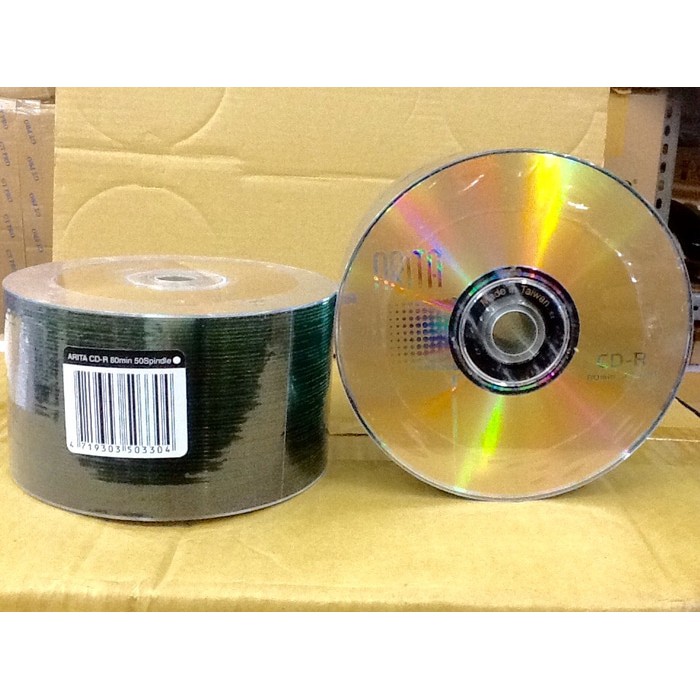 Jual CD-R Arita Gold 52X 700MB (50 pcs) Indonesia|Shopee Indonesia