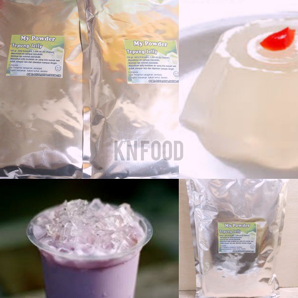 Jual Promo Jelly konyaku regular kemasan 1 kg - Tepung Jelly Powder 1Kg Indonesia|Shopee Indonesia