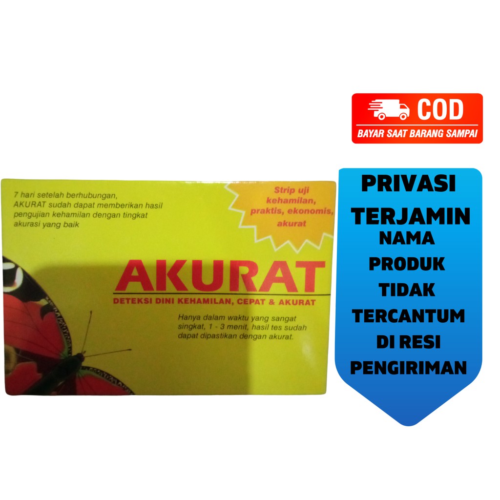 Jual Akurat Strip Testpack Test Pack Tespek Alat Tes Kehamilan | Shopee ...
