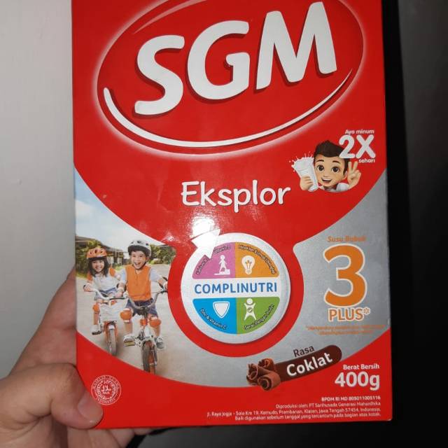 Jual Susu Sgm Eksplor 3+ Rasa Coklat Ukuran 400 gram | Shopee Indonesia