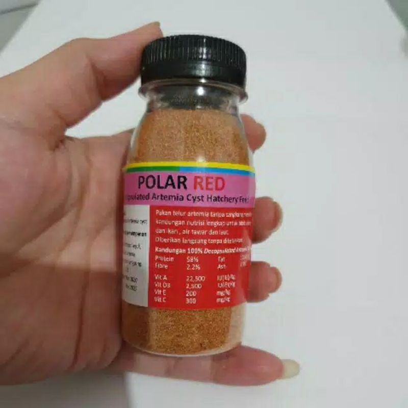 Jual ARTEMIA POLAR RED PAKAN BURAYAK / GUPPY / CUPANG DLL TERLARIS ...