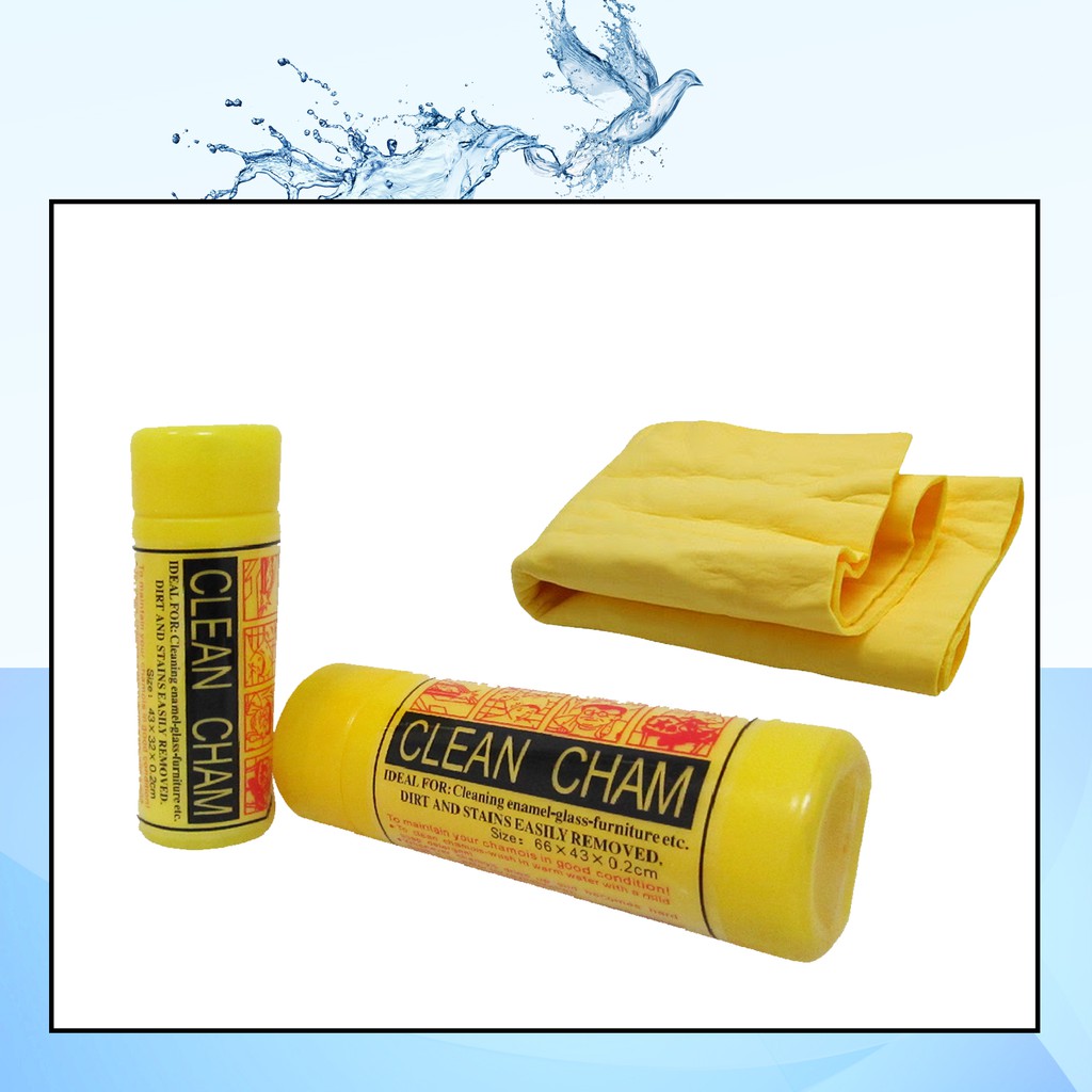 Jual Lap Kanebo Chamois / kain lap serat sintetis Size 43x32x0.2 Cm ...
