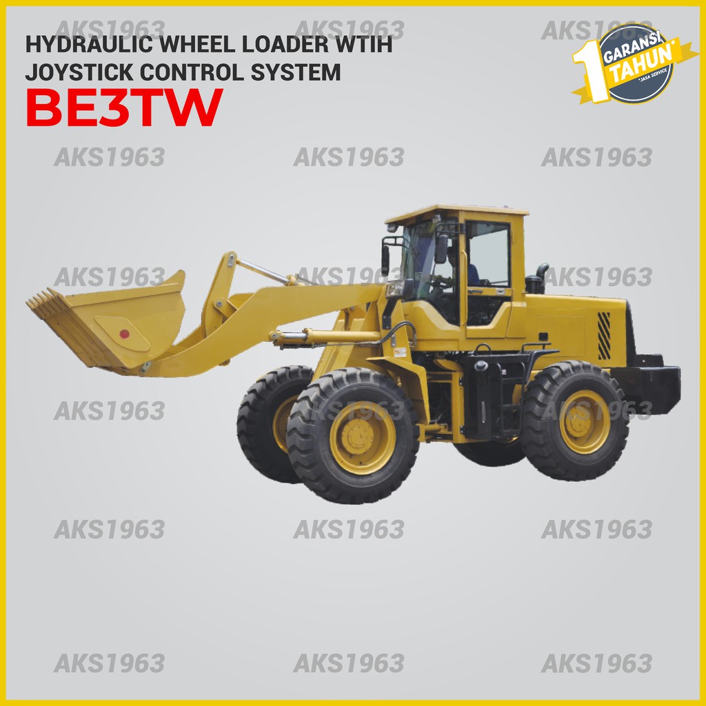 Jual Alat Berat Loder 3 Ton 1.3 m3 Hydraulic Loader w/ Joystick Control ...
