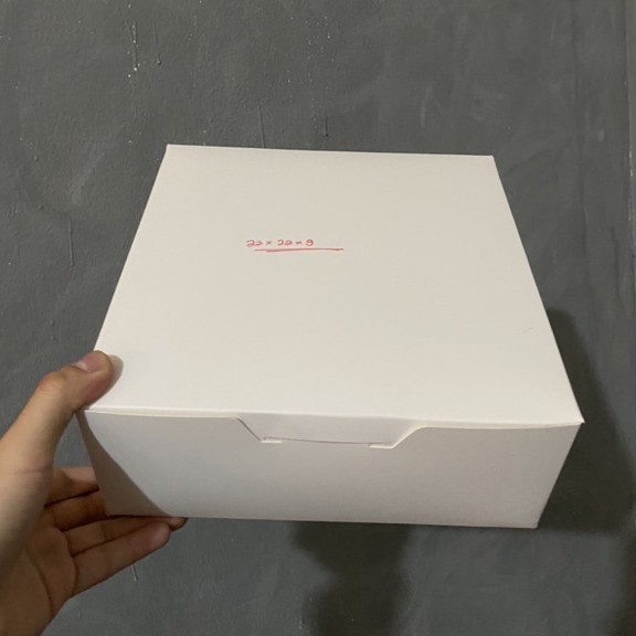 Jual HEEYYBOX | Ivory Box / Kotak Kado Hampers Bahan Ivory Polos ...