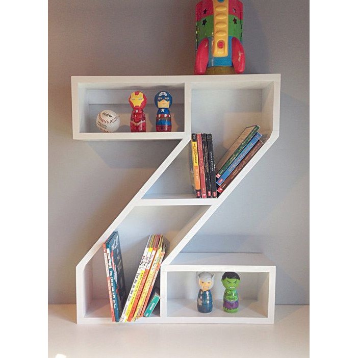 Jual rak model huruf minimalis | rak buku minimalis Indonesia|Shopee ...