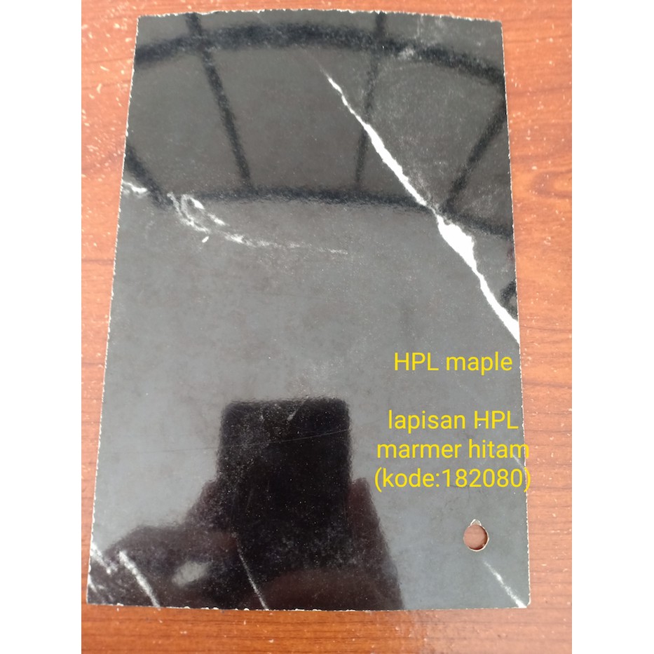Jual Lapisan HPL untuk MEBEL WARNA marmer hitam MEREK HPL MAPLE ...