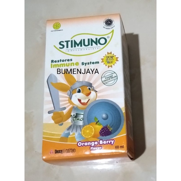 Jual stimuno syrup 60 ml untuk daya tahan tubuh anak | Shopee Indonesia