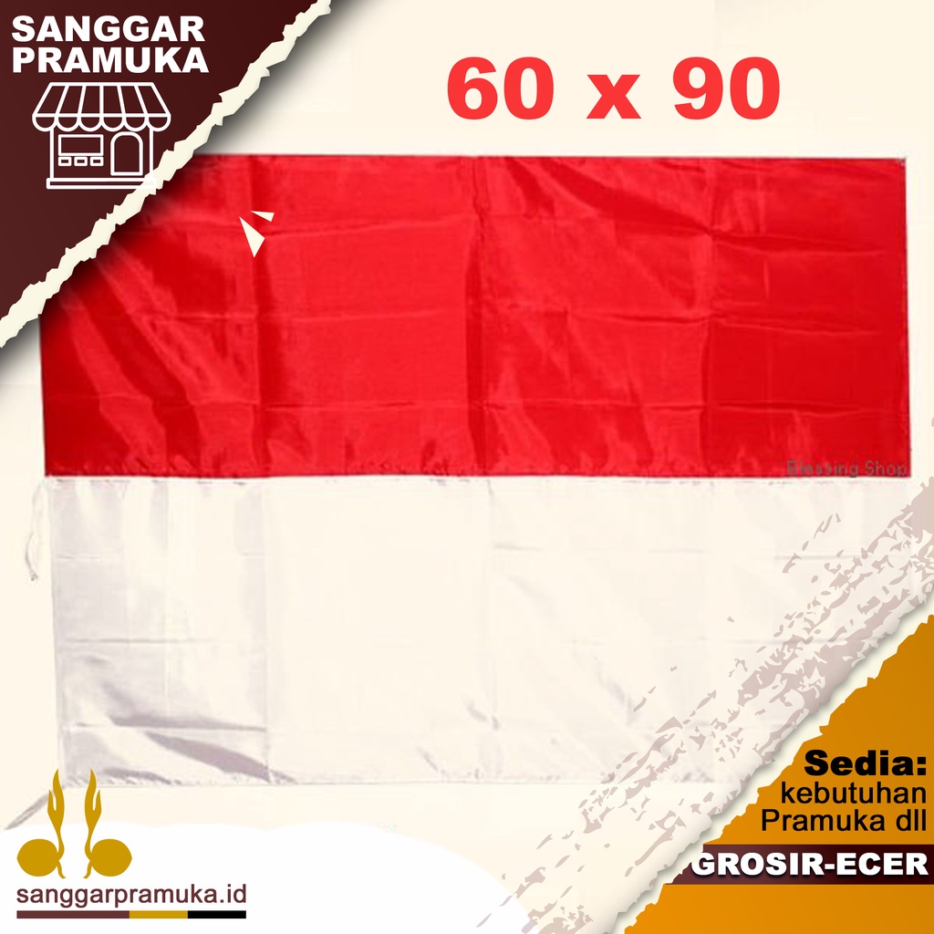 Jual Bendera Merah Putih ukuran 60*90 | Shopee Indonesia