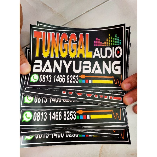 Jual STIKER VINYL CUSTOM | Shopee Indonesia