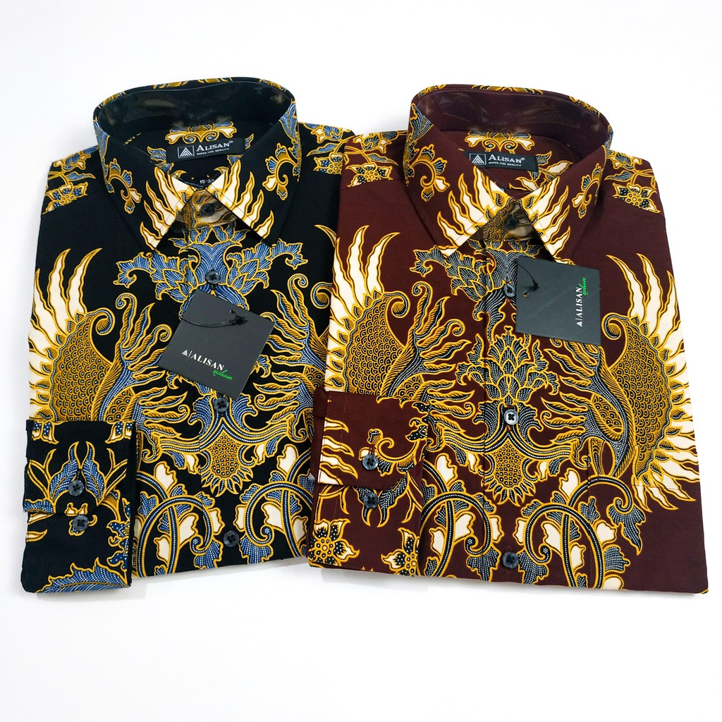 Jual Kemeja ALISAN Batik Regular Fit Lengan Panjang ( SERI SAYAP ...