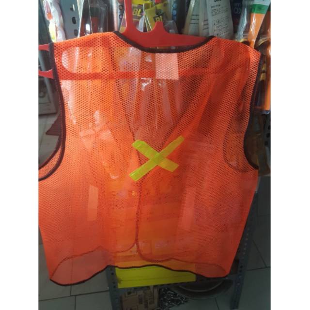 Jual Rompi jaring/rompi proyek/rompi tukang/rompi tanda | Shopee Indonesia