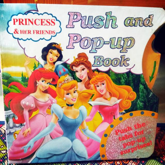 Jual Push and Pop-up Book Princess & her friends | Shopee Indonesia