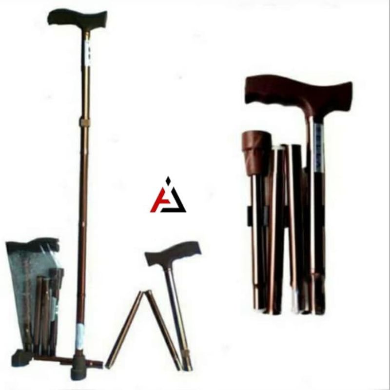 Jual Tongkat Lipat / Alat Bantu Jalan Manula Orang Tua | Shopee Indonesia