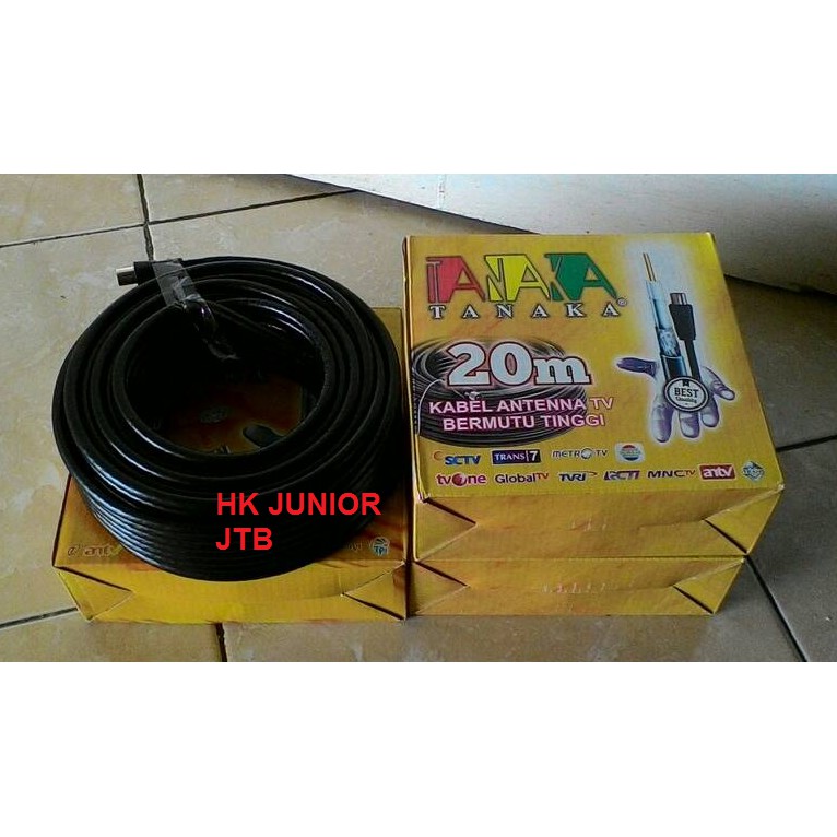 Jual Kabel Antena 5c Tanaka 20M | Shopee Indonesia