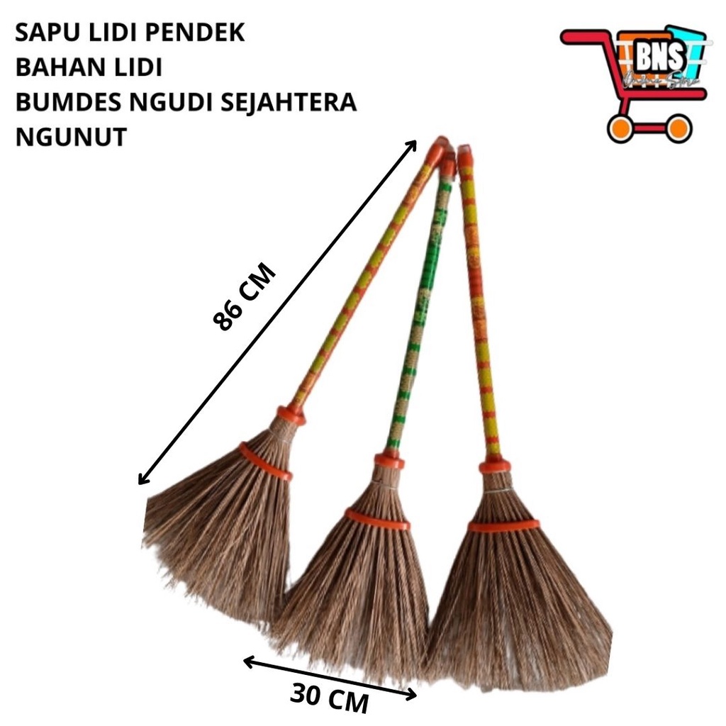 Jual SAPU TAMAN LIDI PUCUK SAPU PENDEK SAPU LIDI KELAPA SAPU TAMAN ...