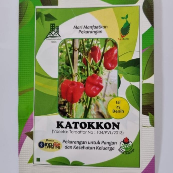 Jual monggo] ( 1 Pack ) Benih Cabe Katokkon Khas Toraja | Super Pedas ...