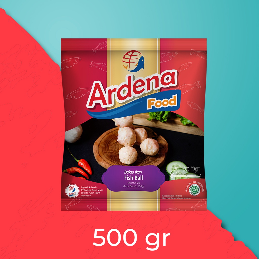 Jual Ardena Food Fish Ball (Bakso Ikan) 500gr | Shopee Indonesia