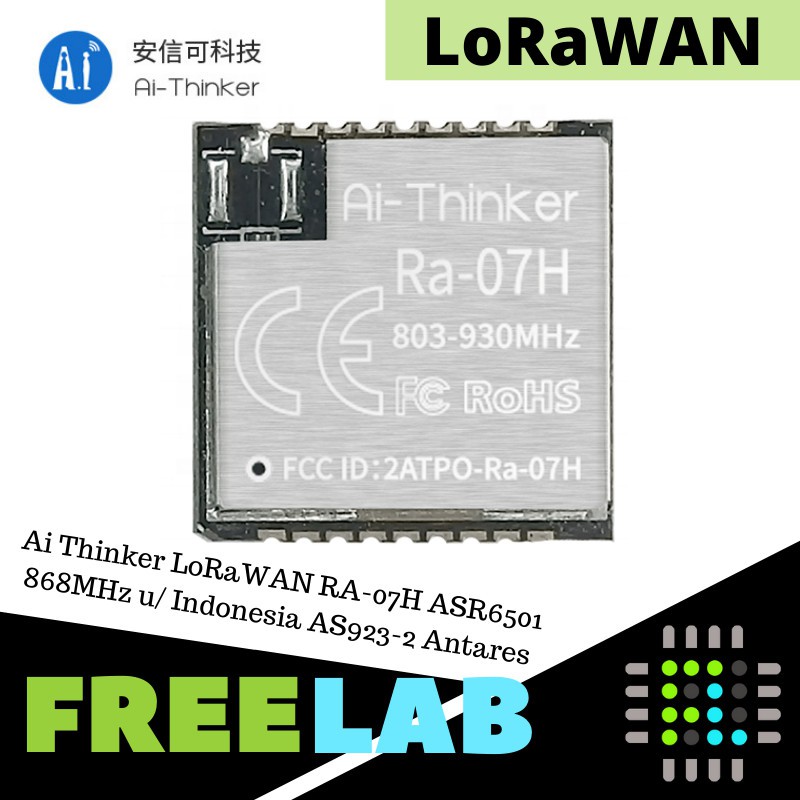 Jual Ai Thinker LoRaWAN RA-07H ASR6501 868MHz u/ Indonesia AS923-2 Antares Indonesia|Shopee ...