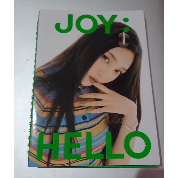 Jual Joy special album hello photobook ver (booklet+big poster only ...