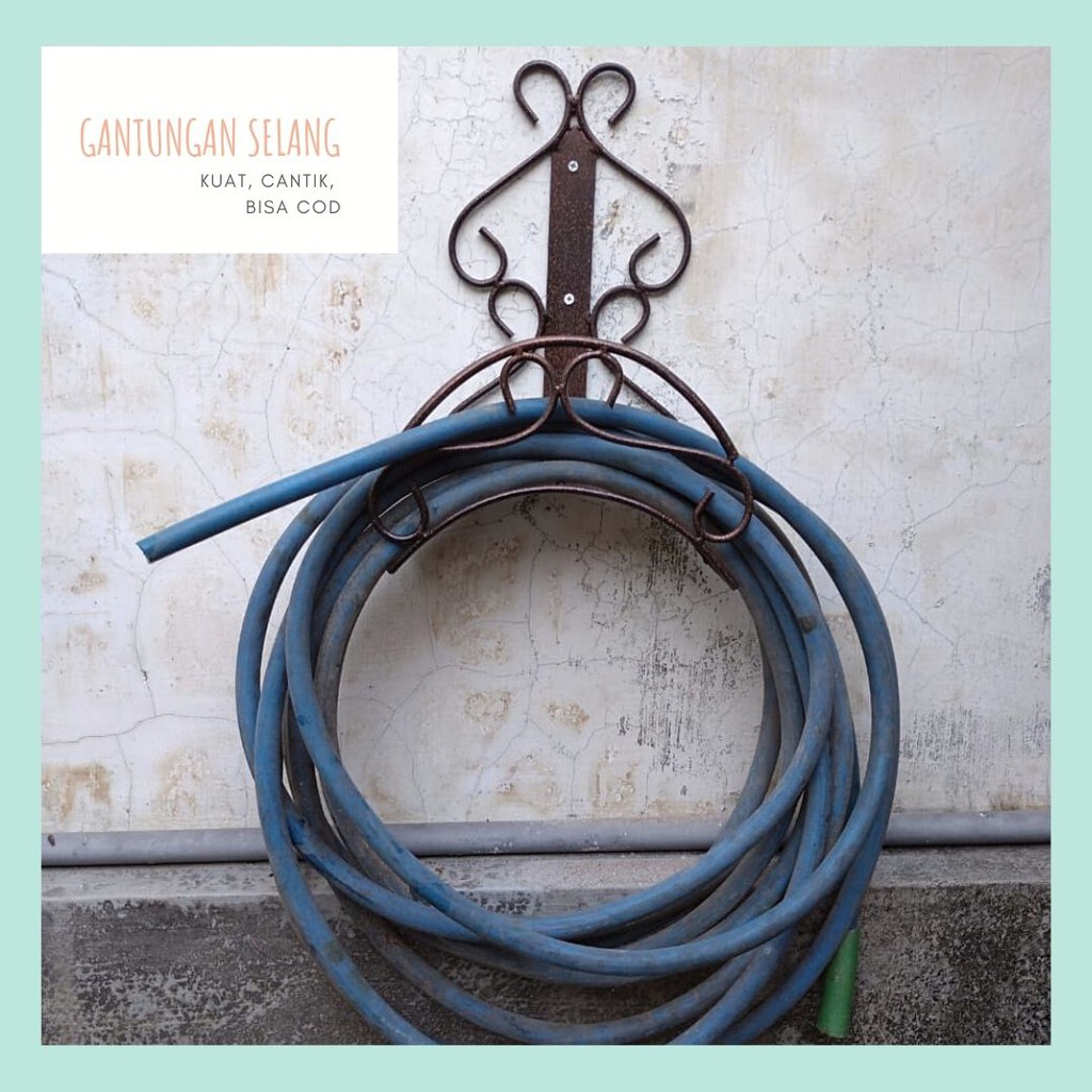 Jual GANTUNGAN SELANG SLANG HOLDER PENAHAN SELANG RAK SELANG BESI KUAT ...