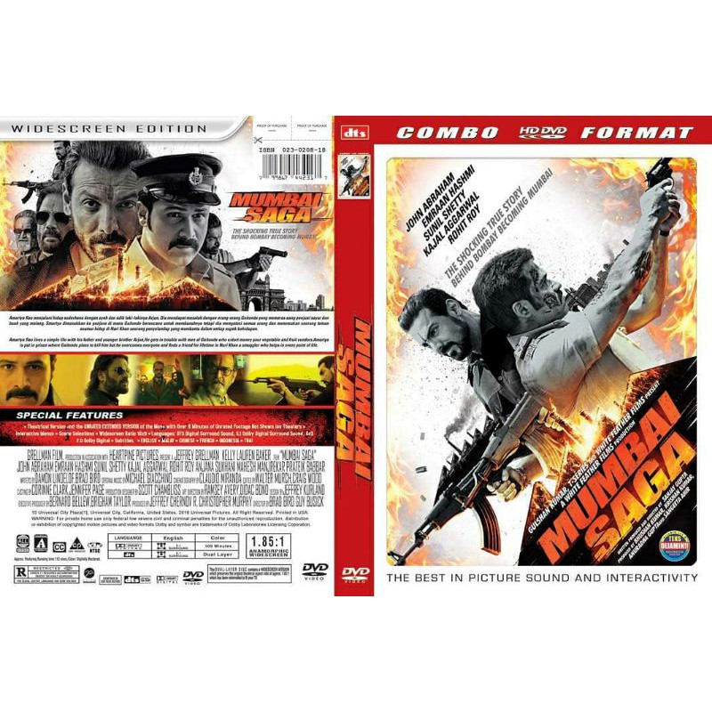 Jual dvd Mumbai Saga {OD DTS R1} {India, action, crime} {John Abraham, Emraan Hashmi, Mahesh ...