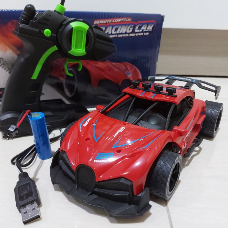 Jual MOBIL REMOTE CONTROL, RC RACING CAR, KNALPOT BISA MENYALA, MOBIL ...
