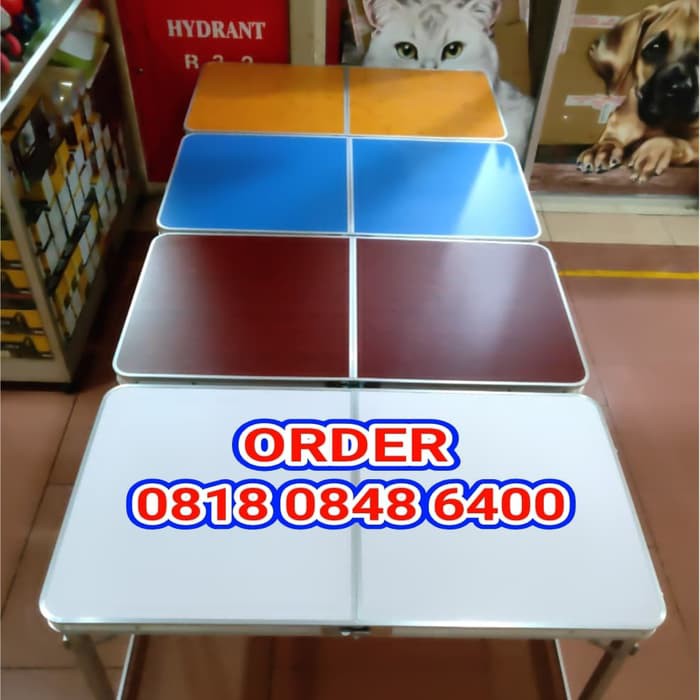 Jual Meja Lipat Koper Portable Serbaguna Praktis Putih | Shopee Indonesia