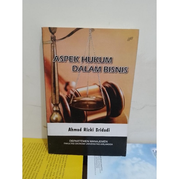 Jual ASPEK HUKUM DALAM BISNIS | Shopee Indonesia