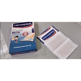 Jual HANSAPLAST JUMBO PER PC (PER BUAH) PLASTER KAIN ELASTIS UKURAN ...