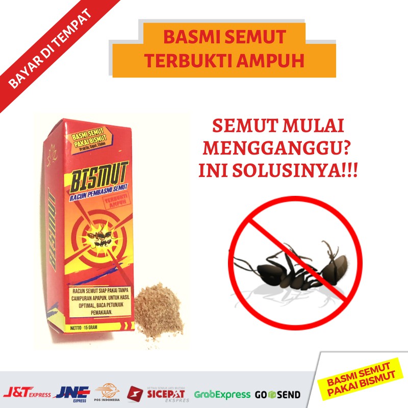 [ Bayar di Rumah ] Pembasmi Semut BISMUT | Anti Semut Ampuh Original ...