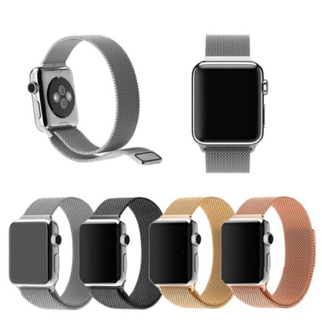 Jual Strap milanese loop magnet untuk apple watch iwatch 7 6 5 4 3 2 1 ...