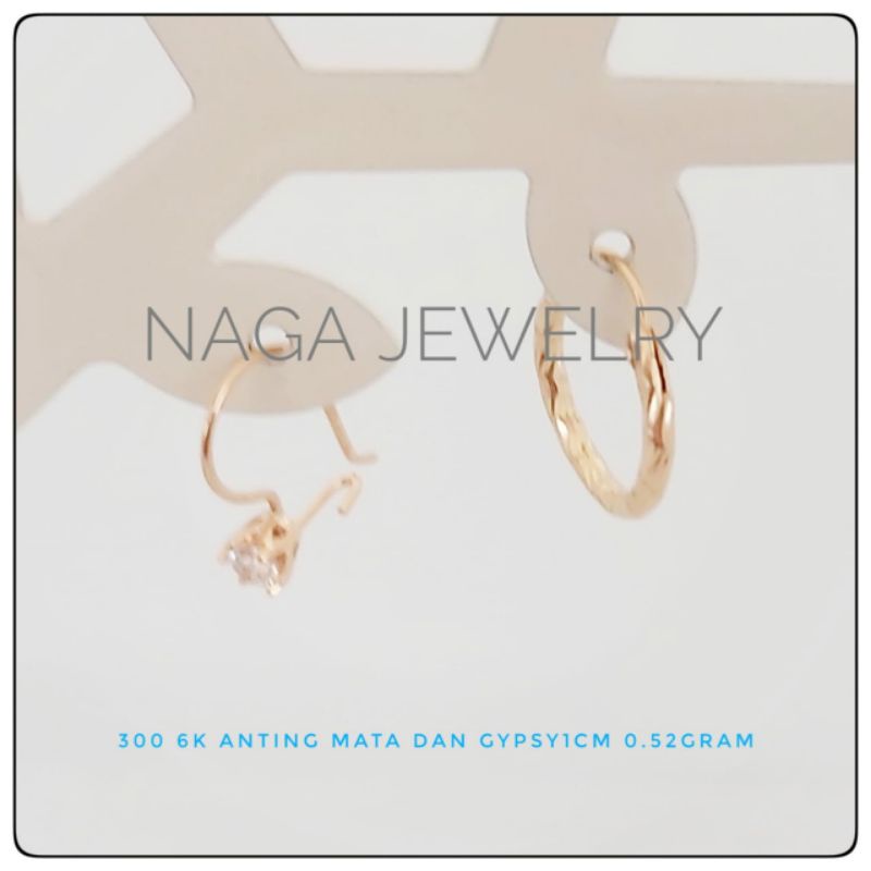 Jual ANTING DAISY DAN ANTING GIPSY ANAK/DEWASA EMAS 300(6K) | Shopee Indonesia