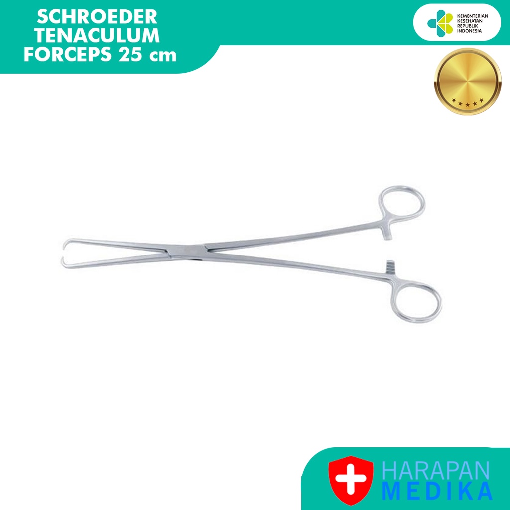Jual SCHROEDER TENACULUM FORCEPS 25 cm | Shopee Indonesia