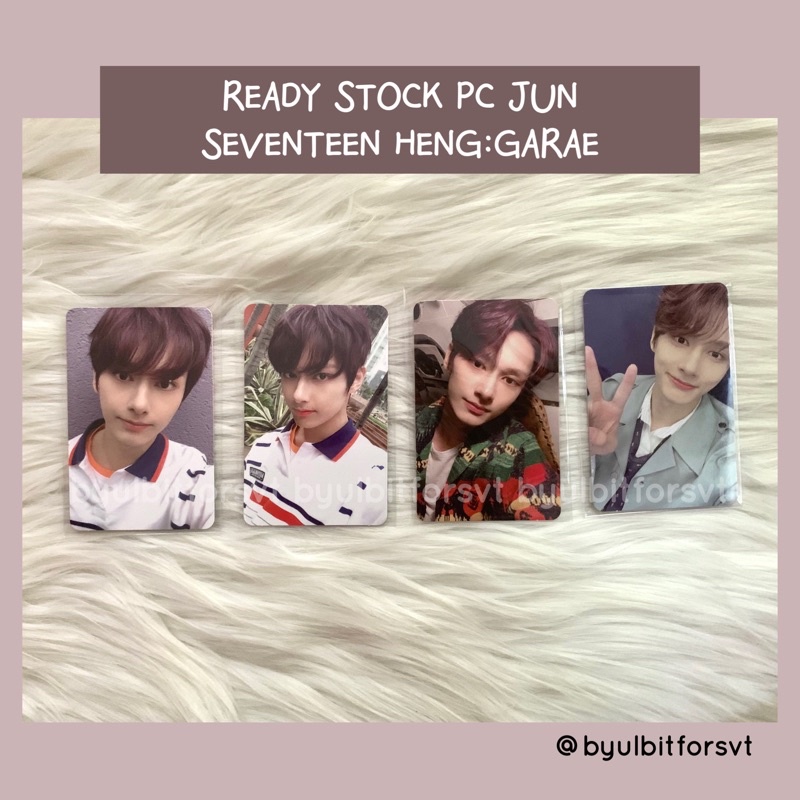 Jual [ READY STOCK ] Photocard / PC JUN HENGGARAE HANA SET NET / PC Seventeen Heng:garae (헹가래 ...