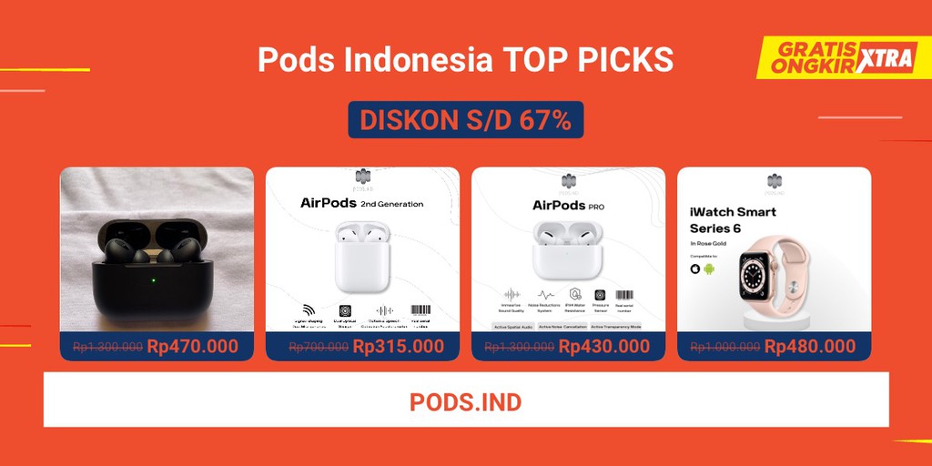 Toko Online Pods Indonesia | Shopee Indonesia