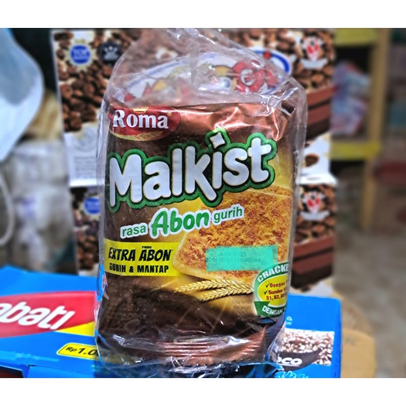 Jual ROMA MALKIST ABON 1 RENCENG ISI 10 Sachet | Shopee Indonesia