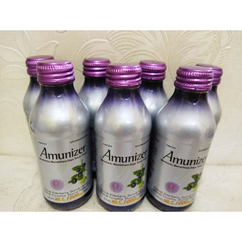Jual AMUNIZER BOTOL 140 ML / AMUNIZER VITAMIN C 1000 MG / AMUNIZER ...