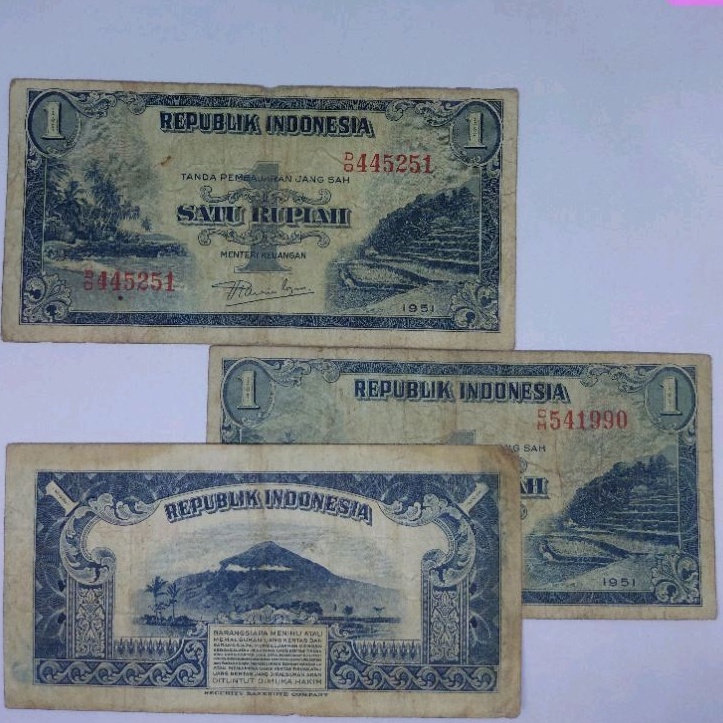 Jual Uang Kuno 1 Rupiah Pemandangan 1951 / 1 Rupiah th 1951 | Shopee ...