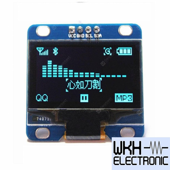 Modul Display OLED 128x64 LCD I2C 0.96" Inch White Putih Arduino ...